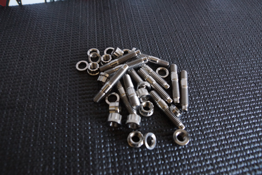 WM Titanium Intake Studs Ford Barra Kit BA20000 – NJCLSX